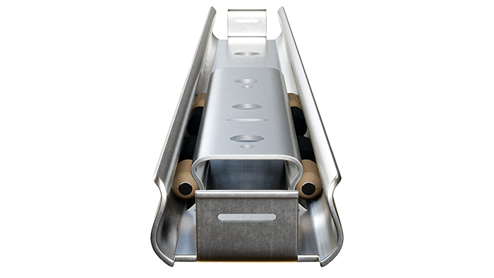 Guide on linear motion bearings