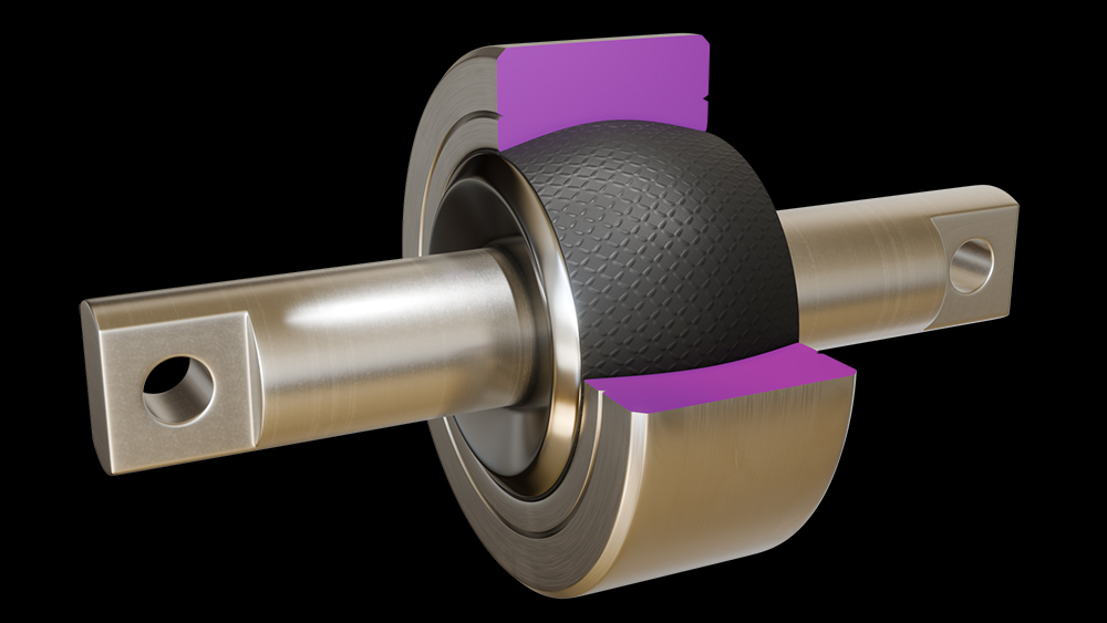 Plain bearings for ball joints