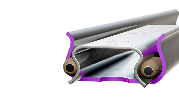 Guide on linear motion bearings