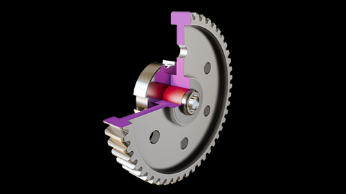 Mechanical torque limiter guide